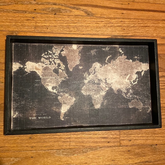 Stanford’s | Accents | Vintage Stanfords General Map Of The World Tray ...